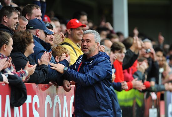 Cheltenham Town Assistant Manager Russell Milton Editorial Stock Photo ...