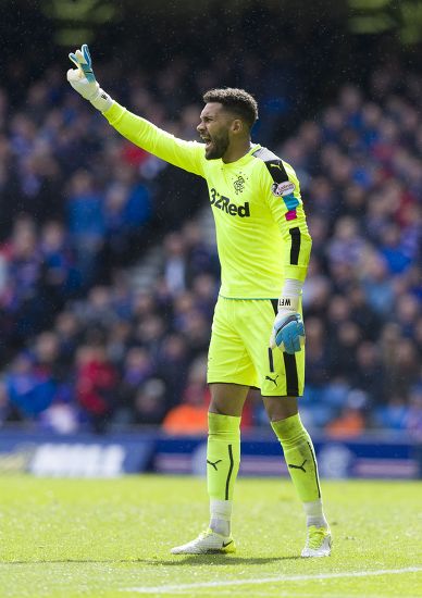 Rangers Goalkeeper Wes Foderingham Action During Editorial Stock Photo ...