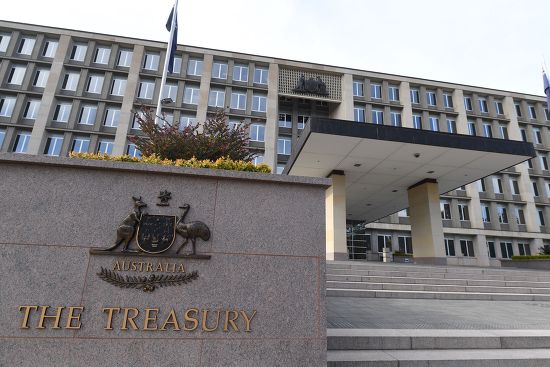 View Australias Department Treasury Building Canberra Editorial Stock ...