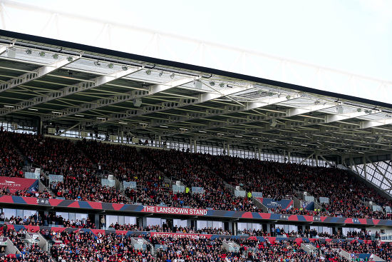 General View Full Lansdown Stand Upper Editorial Stock Photo - Stock ...