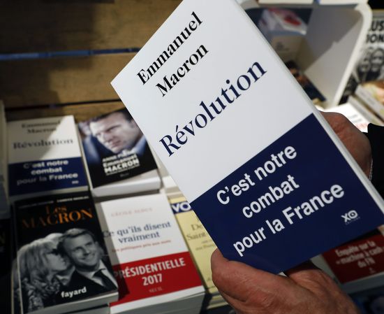 Emmanuel Macrons Book Revolution Ces Tnotre Editorial Stock Photo ...