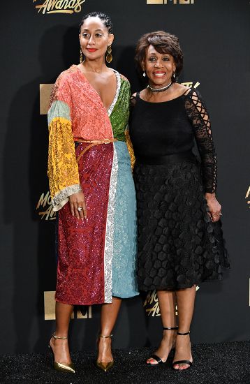 Tracee Ellis Ross Congresswoman Maxine Waters Editorial Stock Photo ...