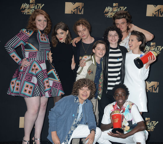 Millie Bobby Brown Shannon Purser Joe Editorial Stock Photo - Stock ...
