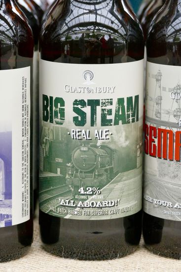 Train Themed Beers On Sale Swanage Editorial Stock Photo - Stock Image ...