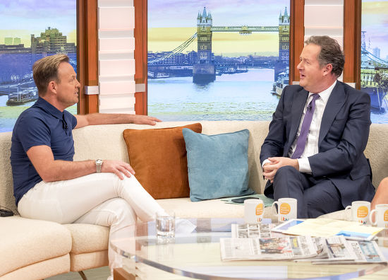 Jason Donovan Piers Morgan Editorial Stock Photo - Stock Image ...