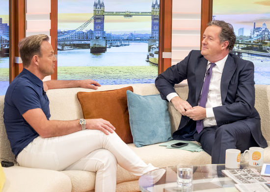 Jason Donovan Piers Morgan Editorial Stock Photo - Stock Image ...