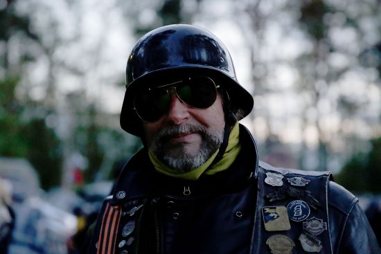 Russian Motorcycle Club Night Wolves Members Editorial Stock Photo ...