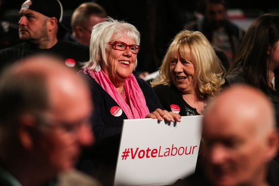 Audience Members Watch On Labour Leader Editorial Stock Photo - Stock ...