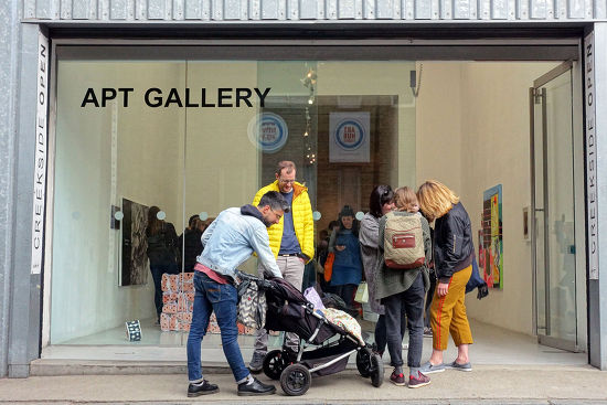 Apt Gallery Creekside Deptford London Editorial Stock Photo - Stock ...