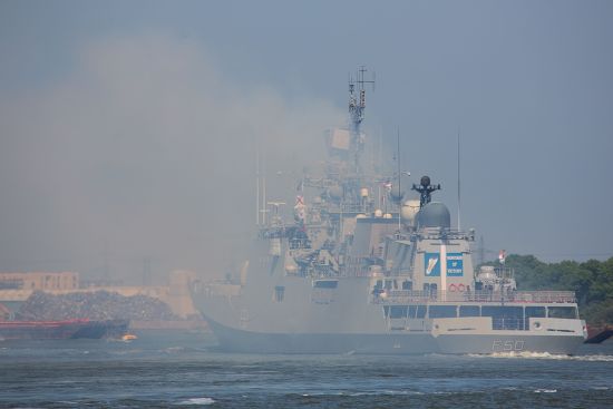 Indian Navys Stealth Frigate Ins Tarkash Editorial Stock Photo - Stock ...