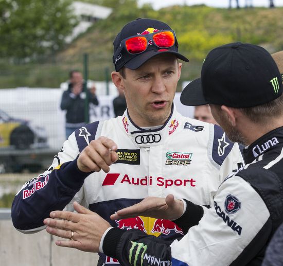 Mattias Ekstrom Team Eks Petter Solberg Editorial Stock Photo - Stock ...
