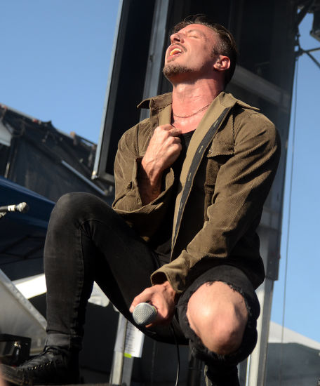 Lead Singer Greg Puciato Dillinger Escape Editorial Stock Photo - Stock ...
