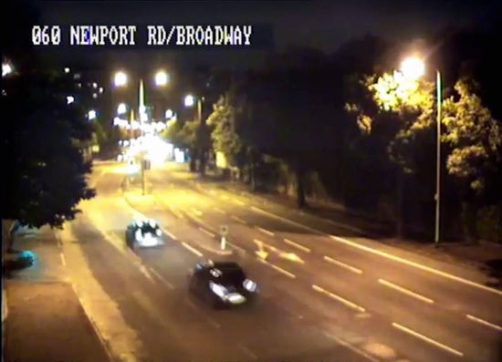 Cctv Screen Grab Showing Bmw Driven Editorial Stock Photo - Stock Image ...
