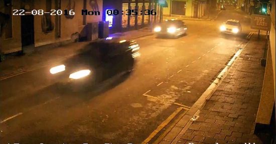 Cctv Screen Grab Showing Bmw Driven Editorial Stock Photo - Stock Image ...