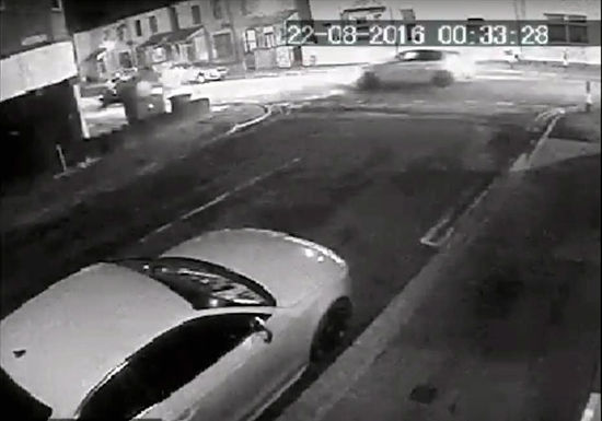Cctv Screen Grab Showing Bmw Driven Editorial Stock Photo - Stock Image ...
