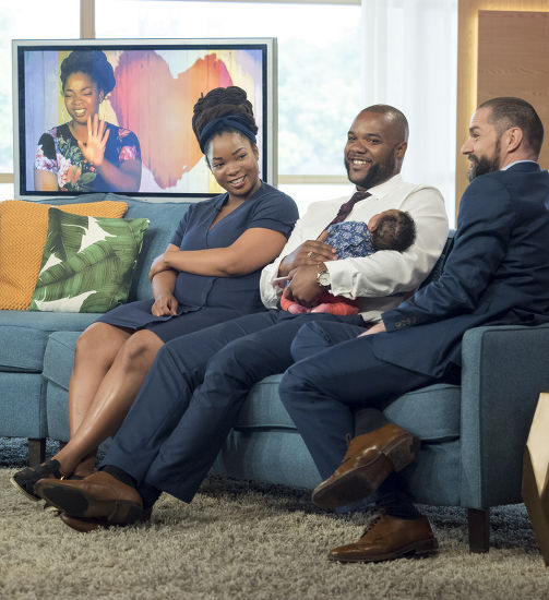 Ibiba Mudada Aarron Stewart Baby Aziza Editorial Stock Photo - Stock ...