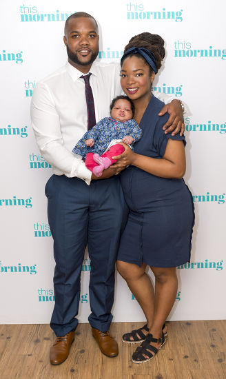 Aarron Stewart Ibiba Mudada Baby Aziza Editorial Stock Photo - Stock ...