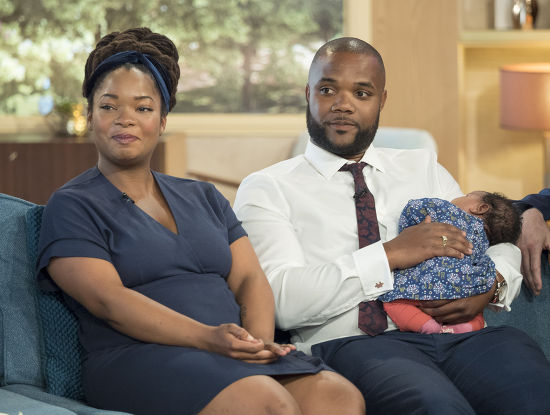 Aarron Stewart Ibiba Mudada Baby Aziza Editorial Stock Photo - Stock ...