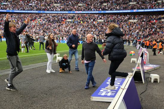 Millwall Fans Invade Pitch Wembley Stadium Editorial Stock Photo ...