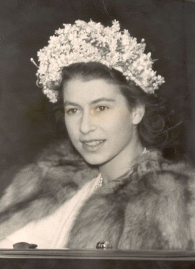 Princess Elizabeth Now Queen Elizabeth Ii Editorial Stock Photo - Stock ...
