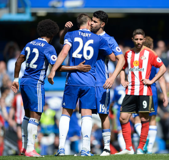 John Terry 26 Chelsea Hugged By Editorial Stock Photo - Stock Image ...