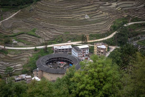 View Fujian Tulou Building Fujian Province Editorial Stock Photo ...