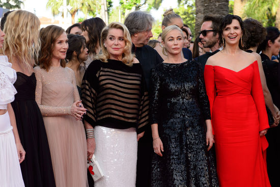 Isabelle Huppert Catherine Deneuve Emmanuelle Beart Editorial Stock ...