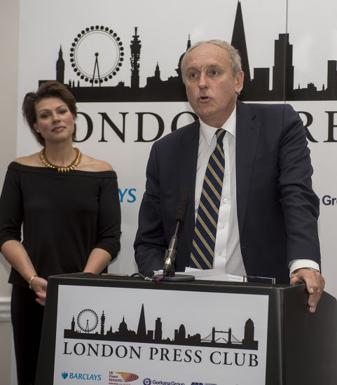 Paul Dacre Daily Mail Editorinchief Paul Editorial Stock Photo - Stock ...