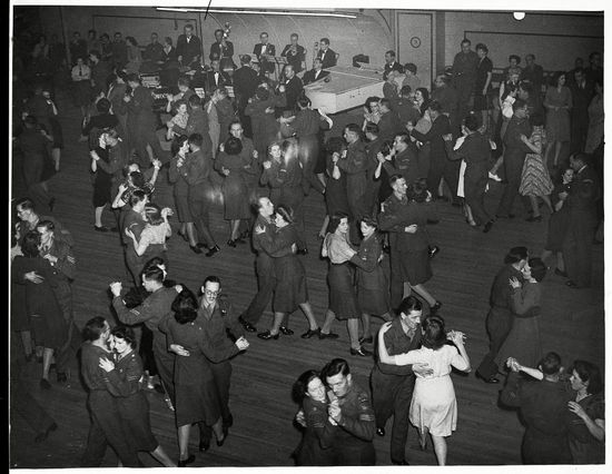 War Britain Entertainment 1945 Dance Halls Editorial Stock Photo ...