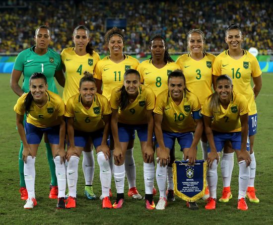 Starting Lineup Brazil Poses Team Picture Editorial Stock Photo - Stock ...