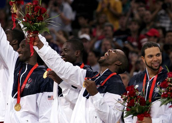 Us Basketball Players Celebrate Their Gold Editorial Stock Photo ...