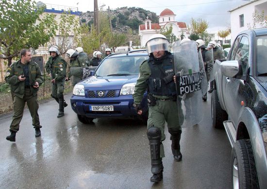 Greek Special Police Forces Heavy Armour Editorial Stock Photo - Stock Image | Shutterstock