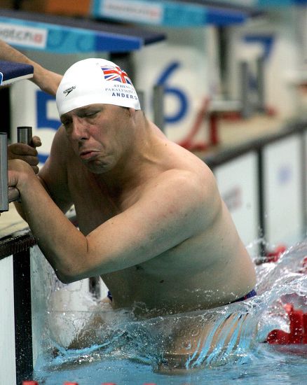 Uks Swimmer Jim Anderson Tries Get Editorial Stock Photo - Stock Image ...