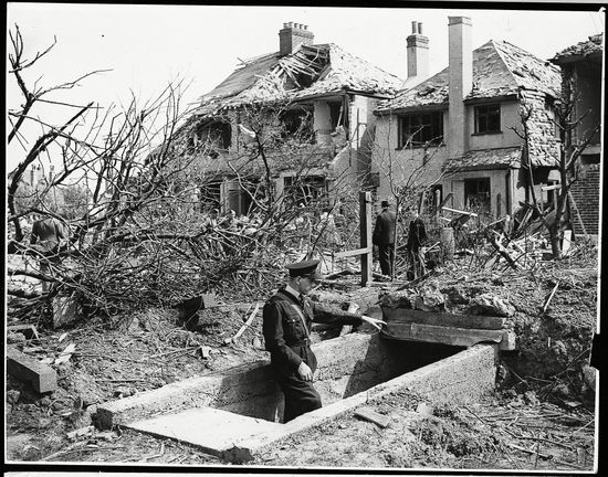 War Britain Air Raids England East Editorial Stock Photo - Stock Image ...