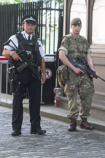 British Army Soldiers Drafted Guard Houses Editorial Stock Photo ...