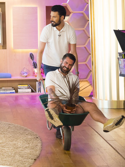 Rylan Clark Gardener Michael Perry Editorial Stock Photo - Stock Image ...