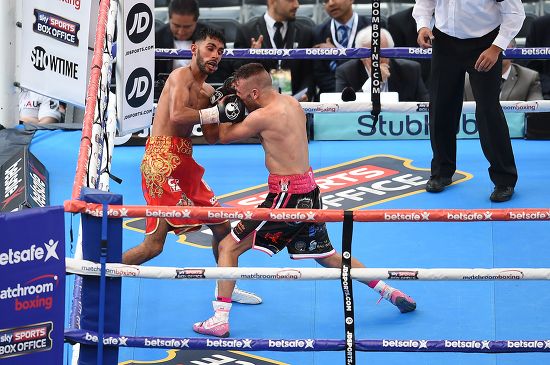 Kyle Yousaf V Louis Norman During Editorial Stock Photo - Stock Image ...
