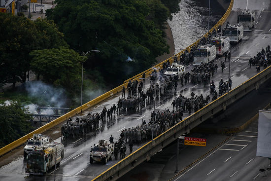 Members Bolivarian National Guard Venezuela Gnb Editorial Stock Photo ...