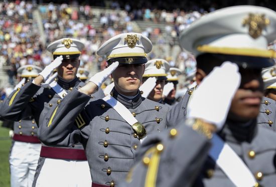 Cadets Take Part Commencement Ceremony Us Editorial Stock Photo - Stock ...