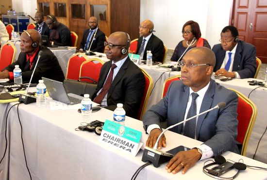 Participants Attend Official Opening Ecowas Ministerial Editorial Stock ...