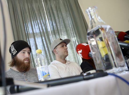 Christian Karlsson Robin During Press Conference Editorial Stock Photo ...