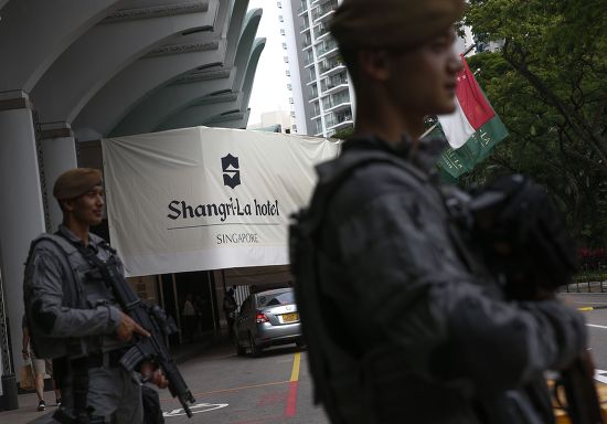 Armed Police Security Personnel Stand Guard Editorial Stock Photo ...