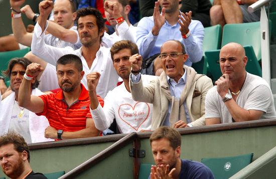Andre Agassi New Coach Novak Djokovic Editorial Stock Photo - Stock ...