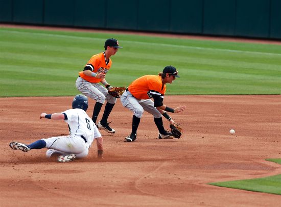 Oklahoma State Short Stop Cameron Hobbs Editorial Stock Photo - Stock ...