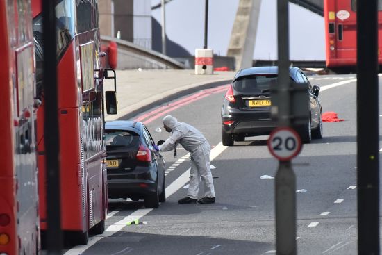 Soco Offficers Police On London Bridge Editorial Stock Photo - Stock ...