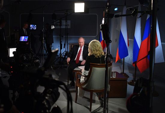 Megyn Kelly Vladimir Putin Editorial Stock Photo - Stock Image ...