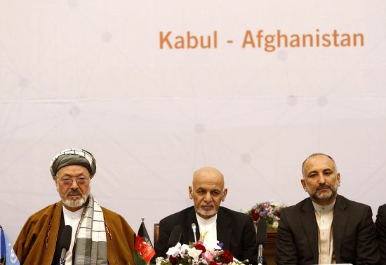 Ashraf Ghani Hanif Atmar Mohammad Karim Editorial Stock Photo - Stock ...