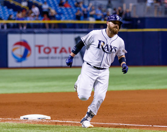 Tampa Bay Rays Catcher Derek Norris Editorial Stock Photo - Stock Image ...