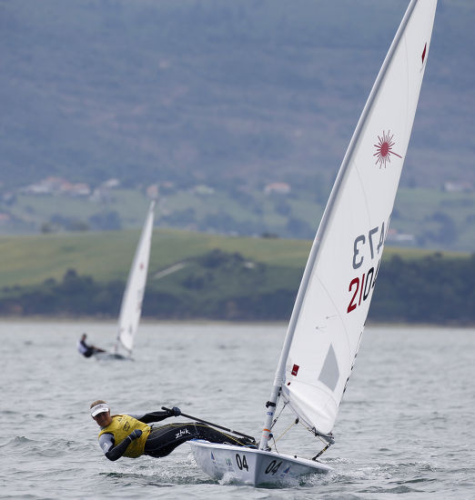 Belgian Yatchman Evi Van Acker Competes Editorial Stock Photo - Stock ...
