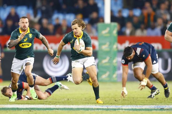 Springboks Fullback Andries Coetzee C Breaks Editorial Stock Photo ...